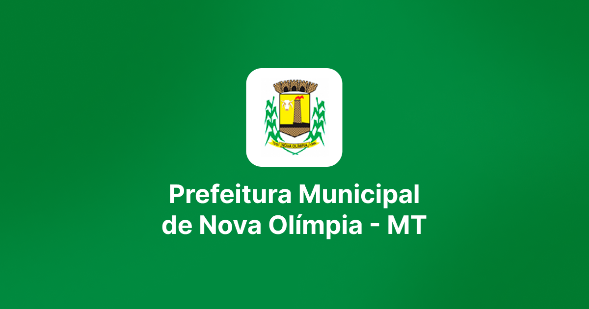 Sistemas - Prefeitura de Nova Olímpia - MT